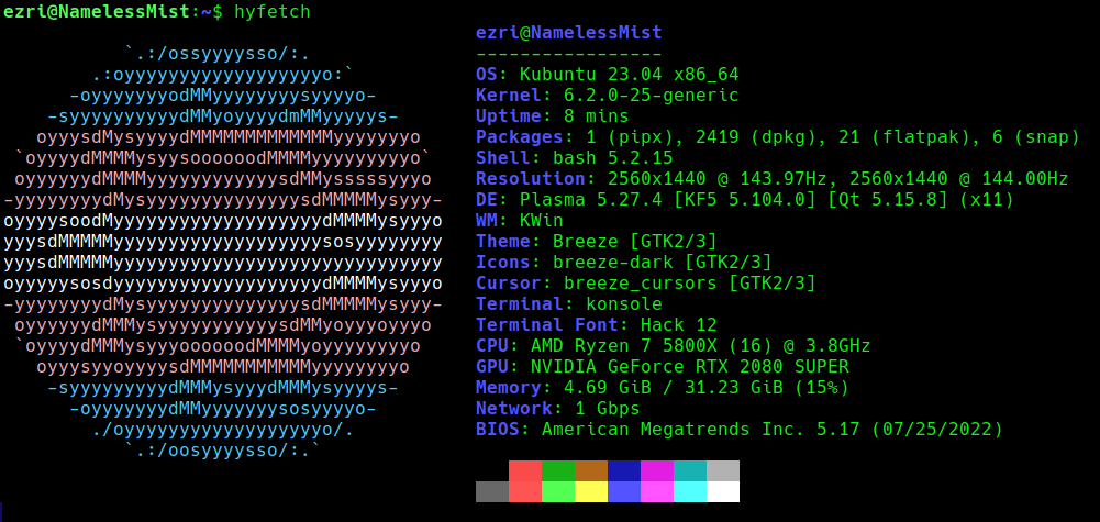 Add foreground-background color arrangement to Kubuntu logo · Issue #154 · hykilpikonna/hyfetch ...