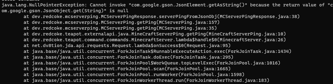 favicon could be null, causing MCServerPing throws NullpointerException · Issue #8 ...