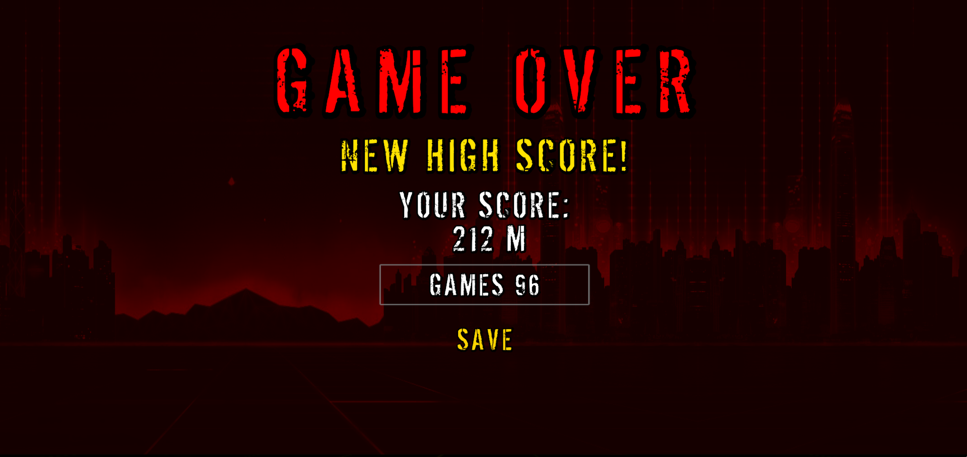 GitHub - AdrianKut/CYBER-RUNNER