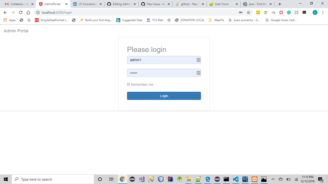 GitHub - Akhil-Samineni/AdminPortal