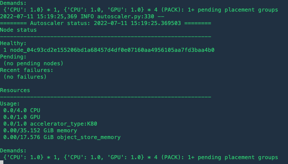 [autoscaler][rllib] RLlib cluster is not autoscaling up · Issue #26172 · ray-project/ray · GitHub