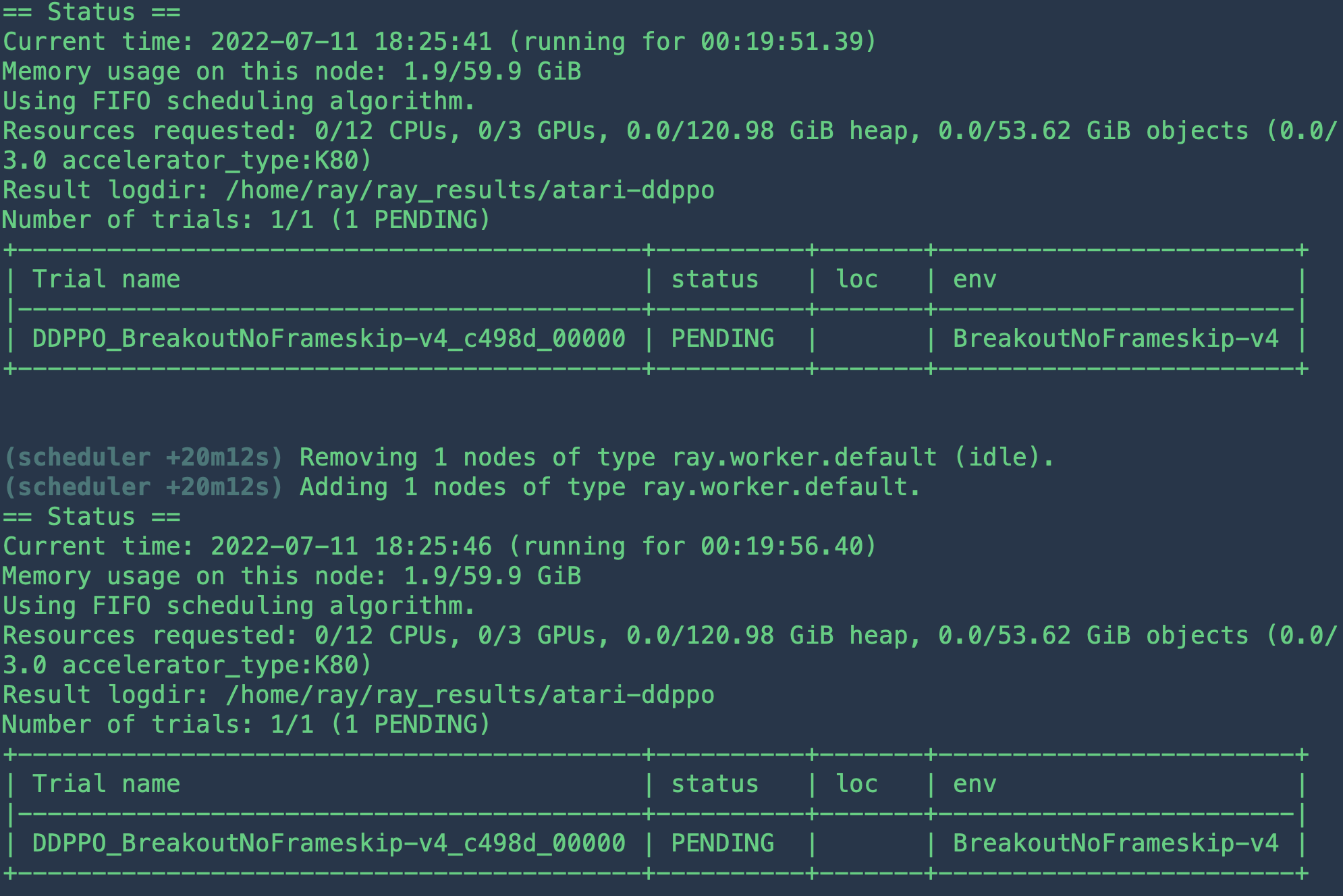 [autoscaler][rllib] RLlib cluster is not autoscaling up · Issue #26172 · ray-project/ray · GitHub