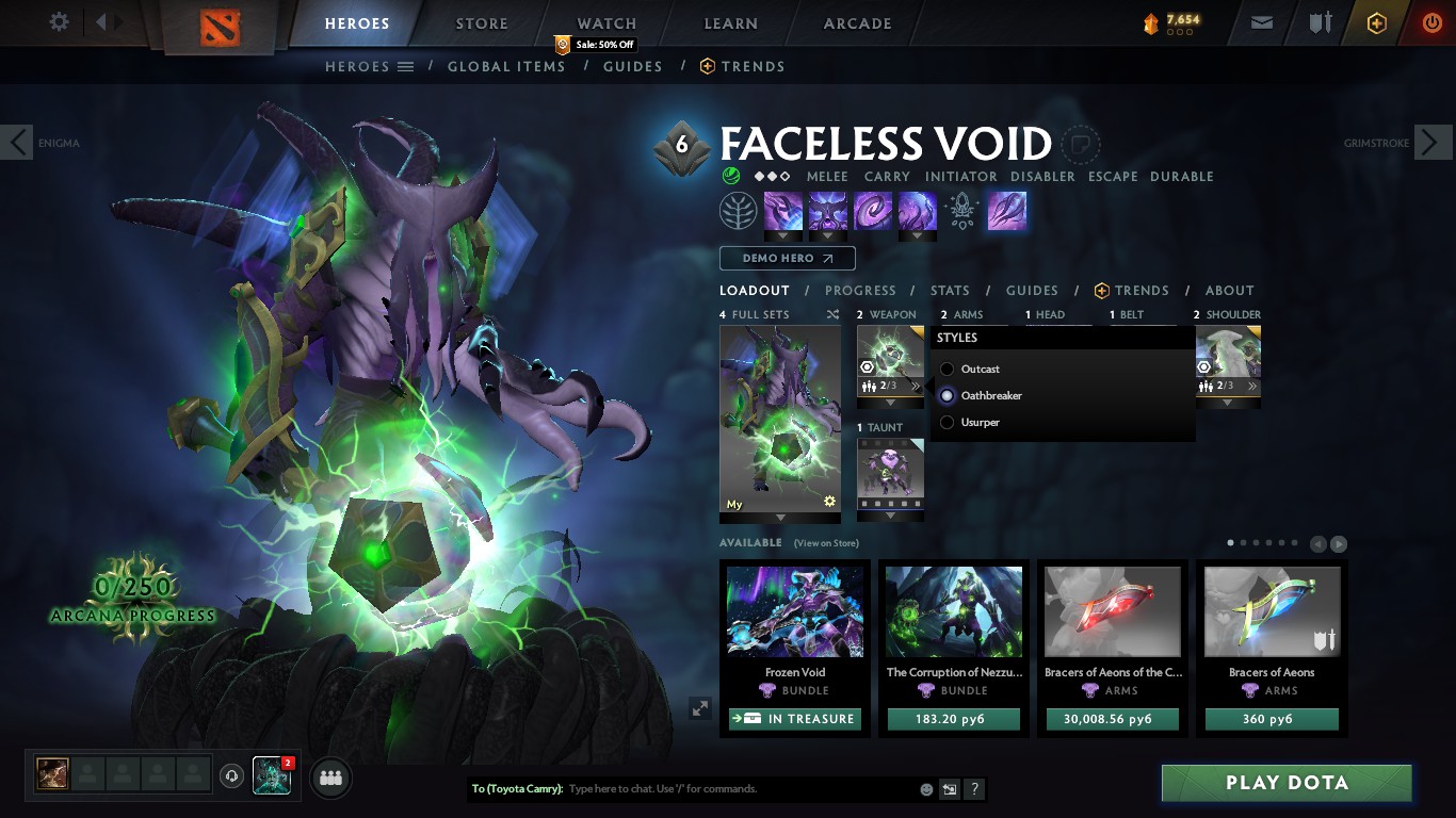 Combining arcanas, immortals and effects. · Issue #5271 · ValveSoftware/Dota2-Gameplay · GitHub