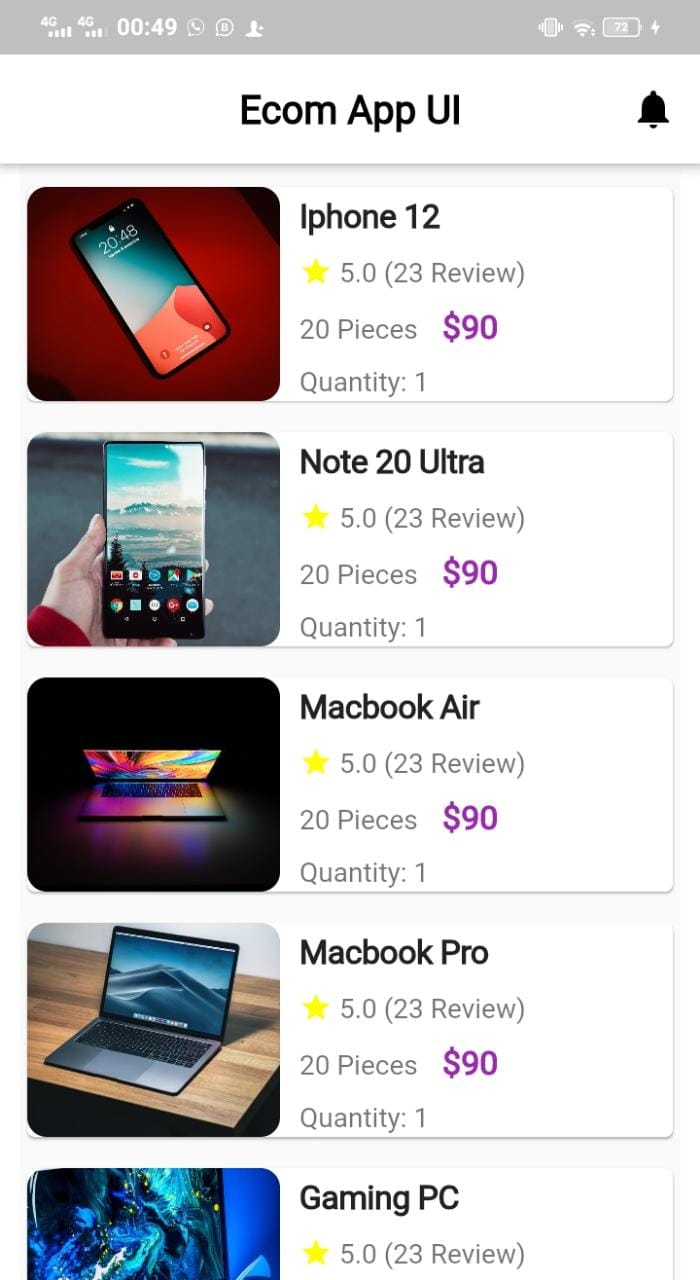 Ecommerce Ui Flutter Readme Md At Master · Mr Mubeen Ecommerce Ui