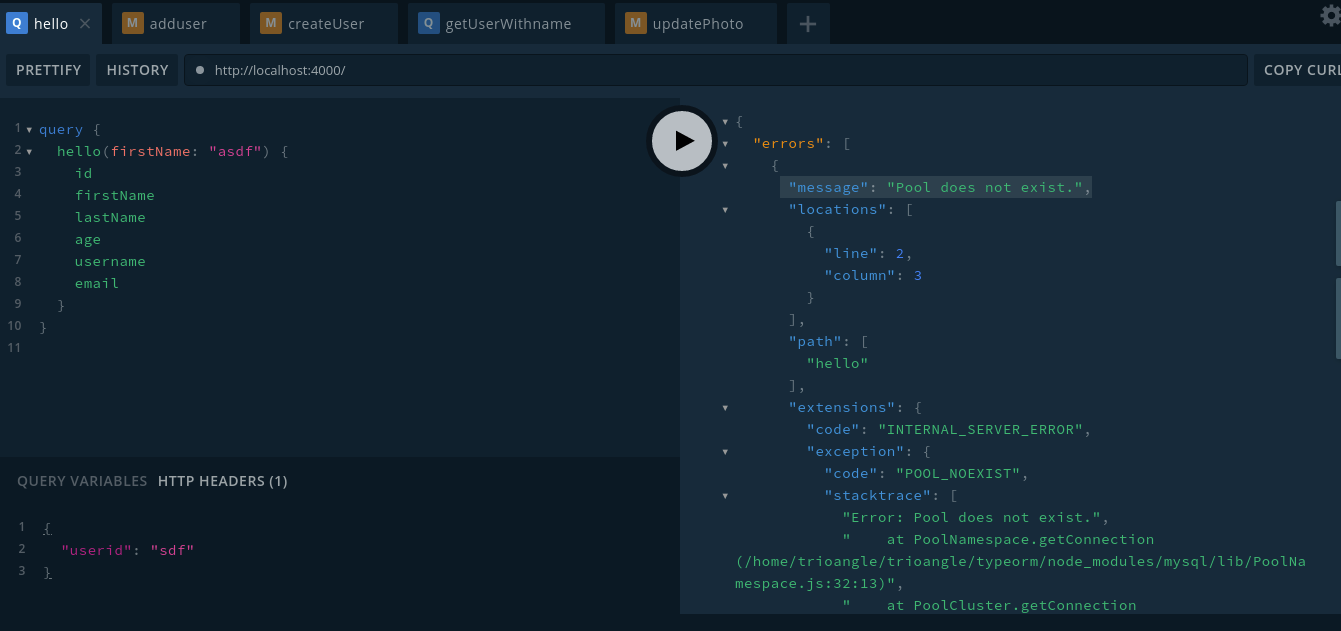 Typeorm Pool Doesn T Exist In Master Slave Replication · Issue 6951 · Typeorm Typeorm · Github