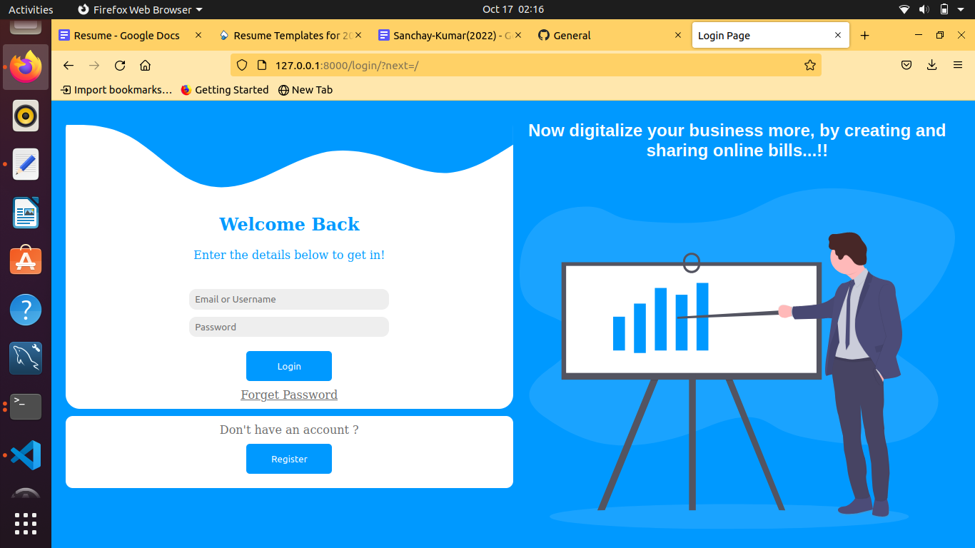 GitHub - kumar-sanchay/BillMachine