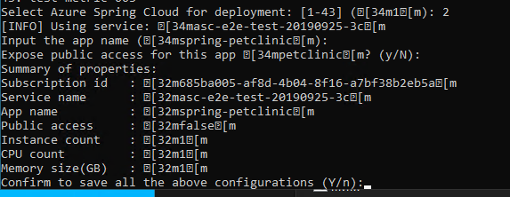 There is a space before the option input · Issue #836 · microsoft/azure-maven-plugins · GitHub