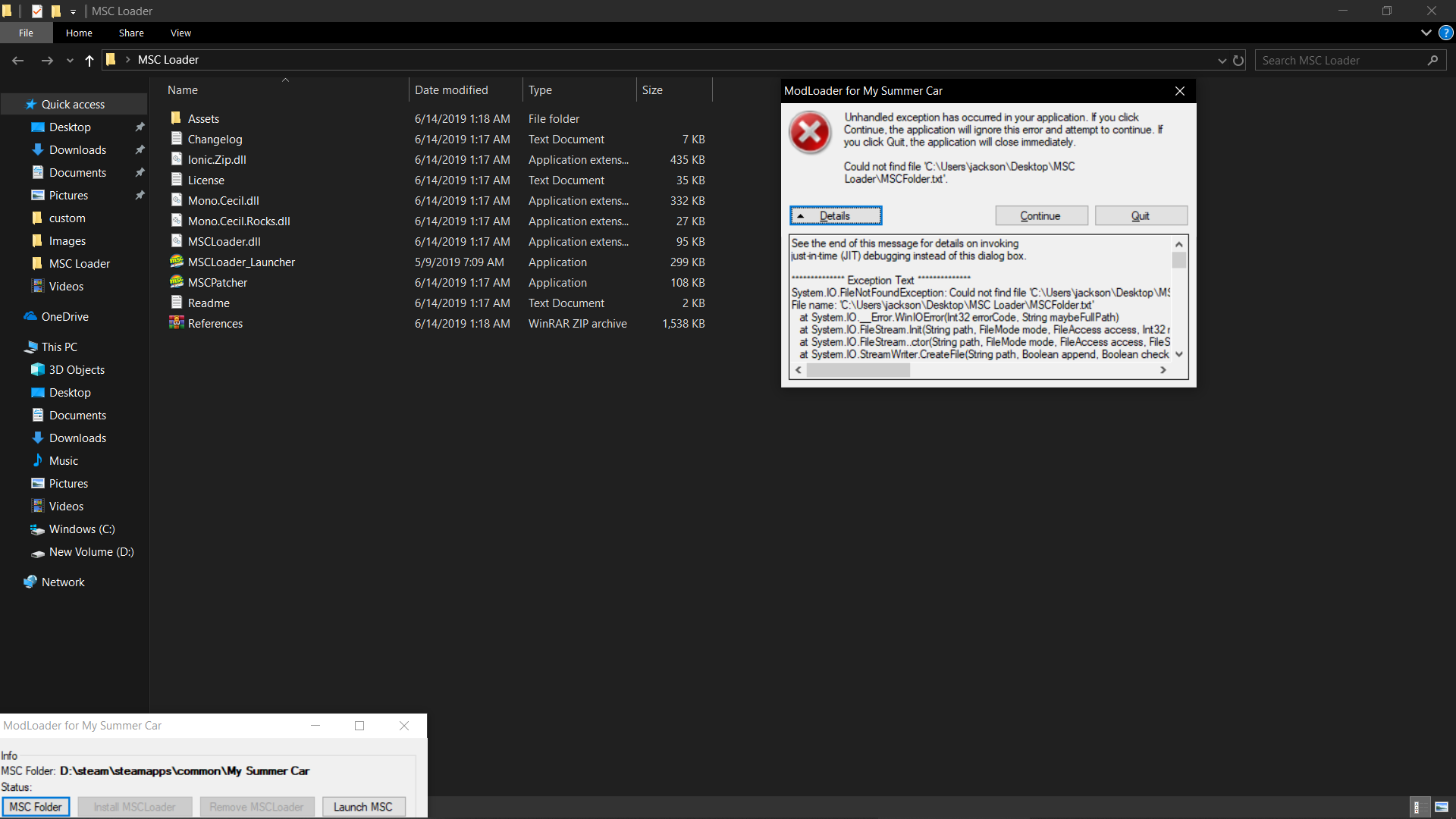 missing file · Issue #1 · GishaSeven/Plugins-for-MSC-ModLoader · GitHub