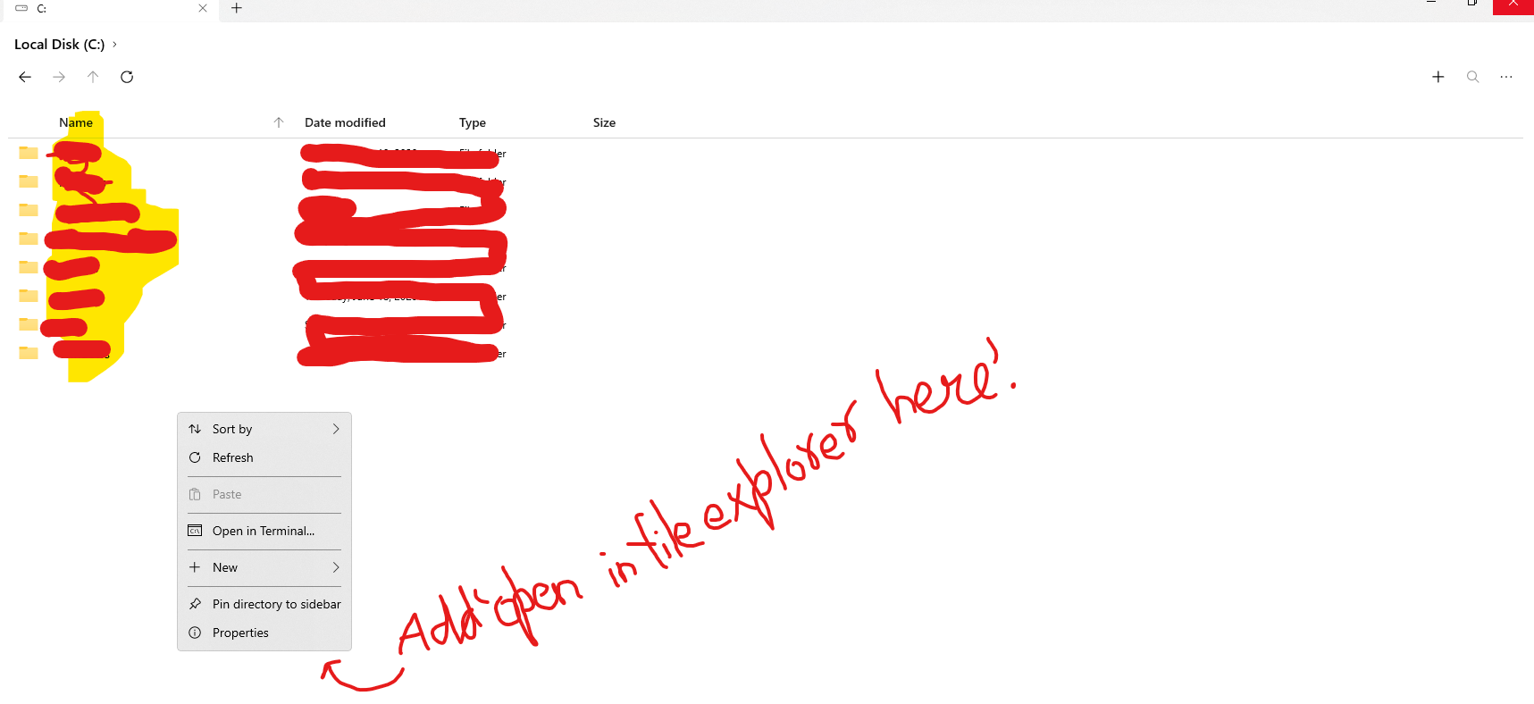 Option To Open Folder In Windows File Explorer · Issue 1475 · Files 