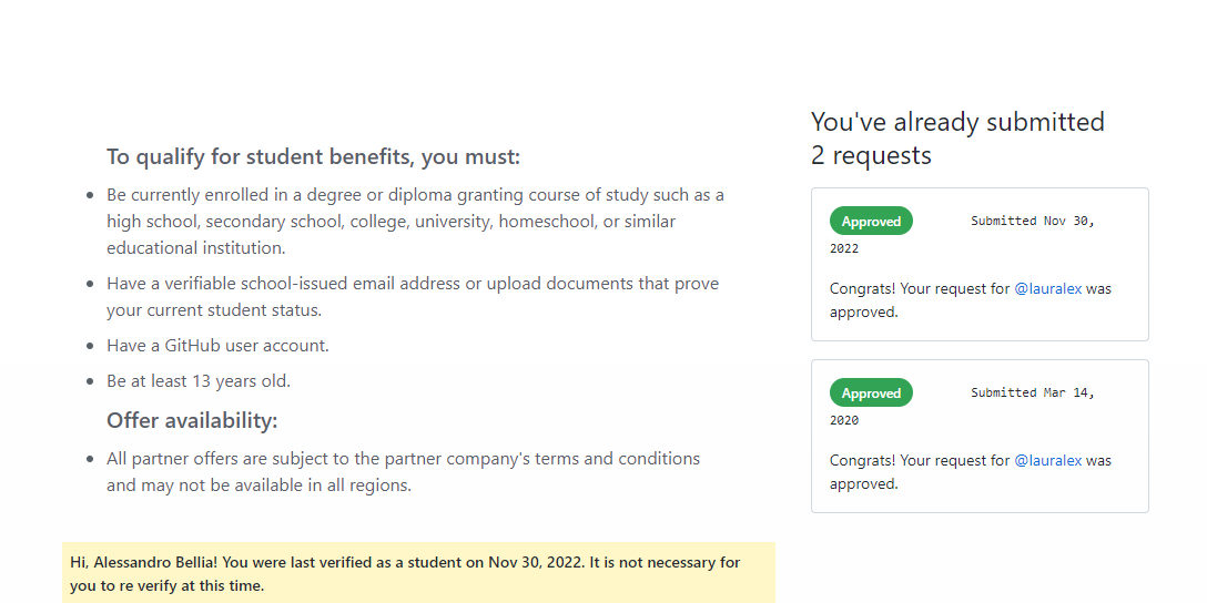 RIP Copilot. Scam Student Developer Pack · community · Discussion #45322 · GitHub