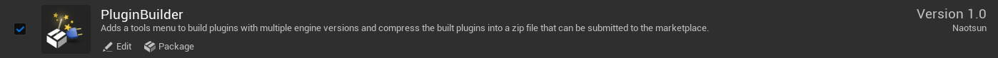 GitHub - Naotsun19B/PluginBuilder-Document: This Unreal Engine plugin adds a tools menu to build ...