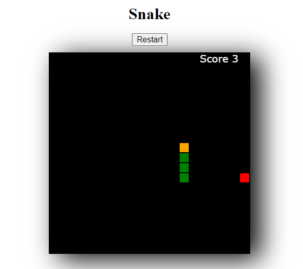 GitHub - hamish-stobo/snake: The classic snake game