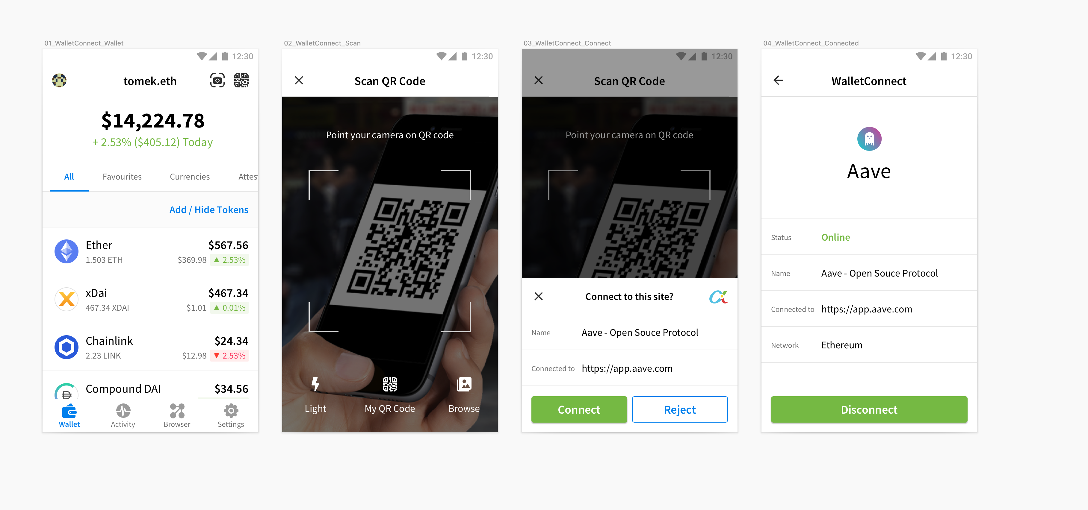 Improve WalletConnect flow · Issue #1711 · AlphaWallet/alpha-wallet-android · GitHub