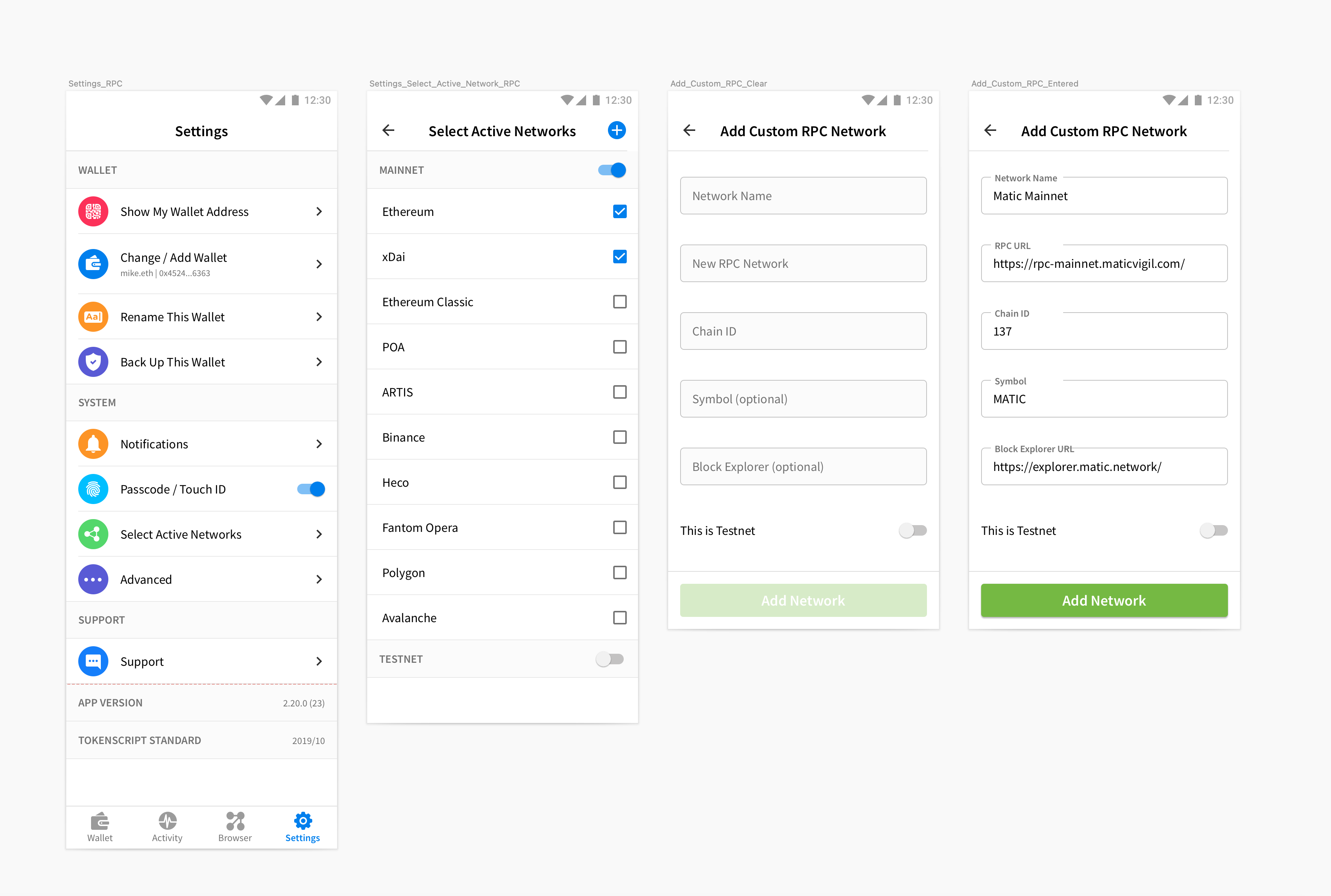 Let users add a custom RPC · Issue #1887 · AlphaWallet/alpha-wallet-android · GitHub