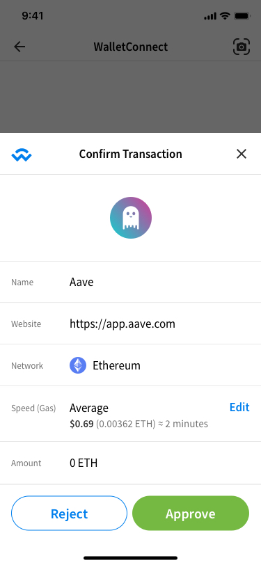 Make WalletConnect signature request be clearer about where it's coming from · Issue #3289 ...