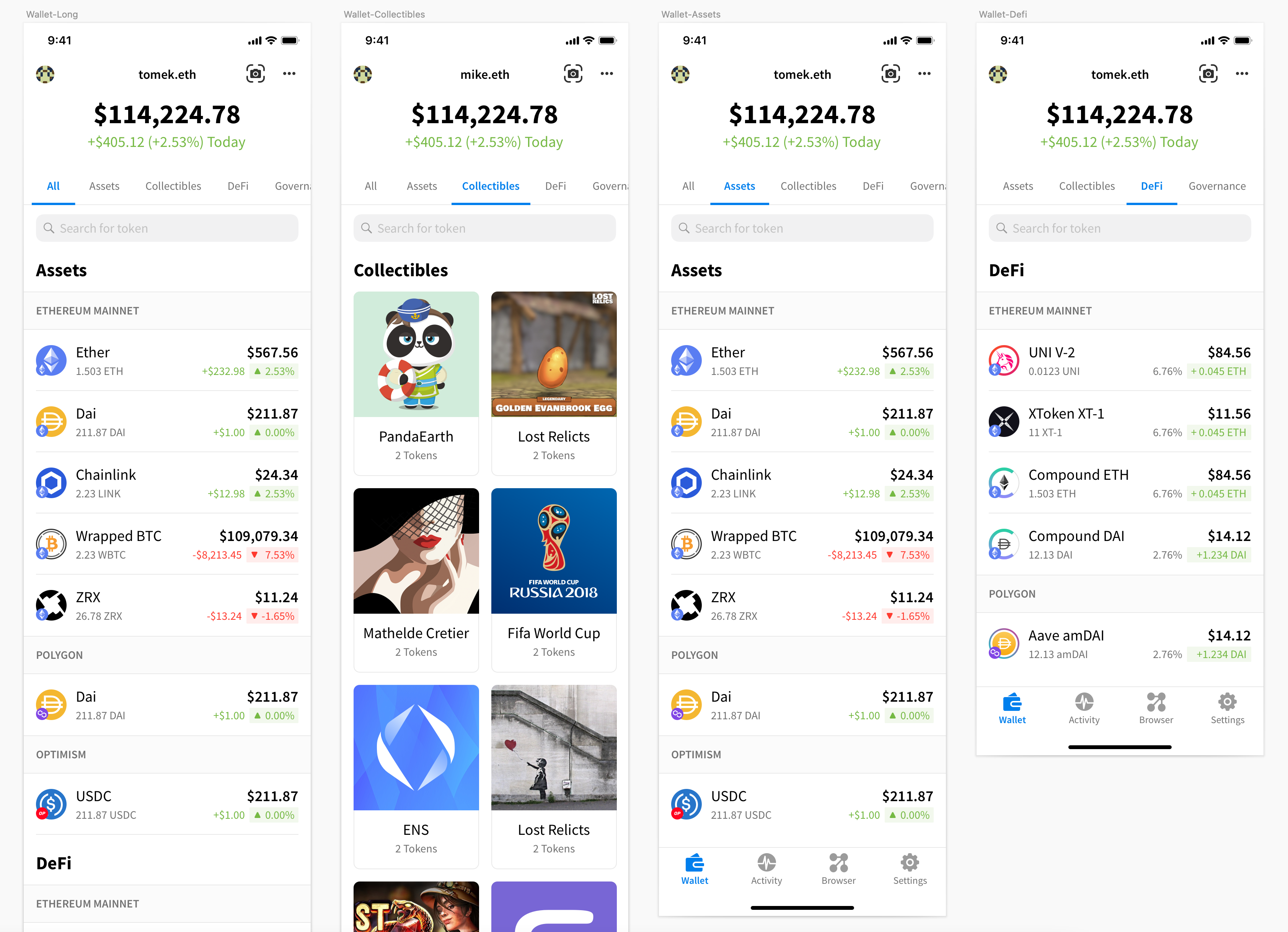 Improve Segmented Controls and Token Groups · Issue #3546 · AlphaWallet/alpha-wallet-ios · GitHub