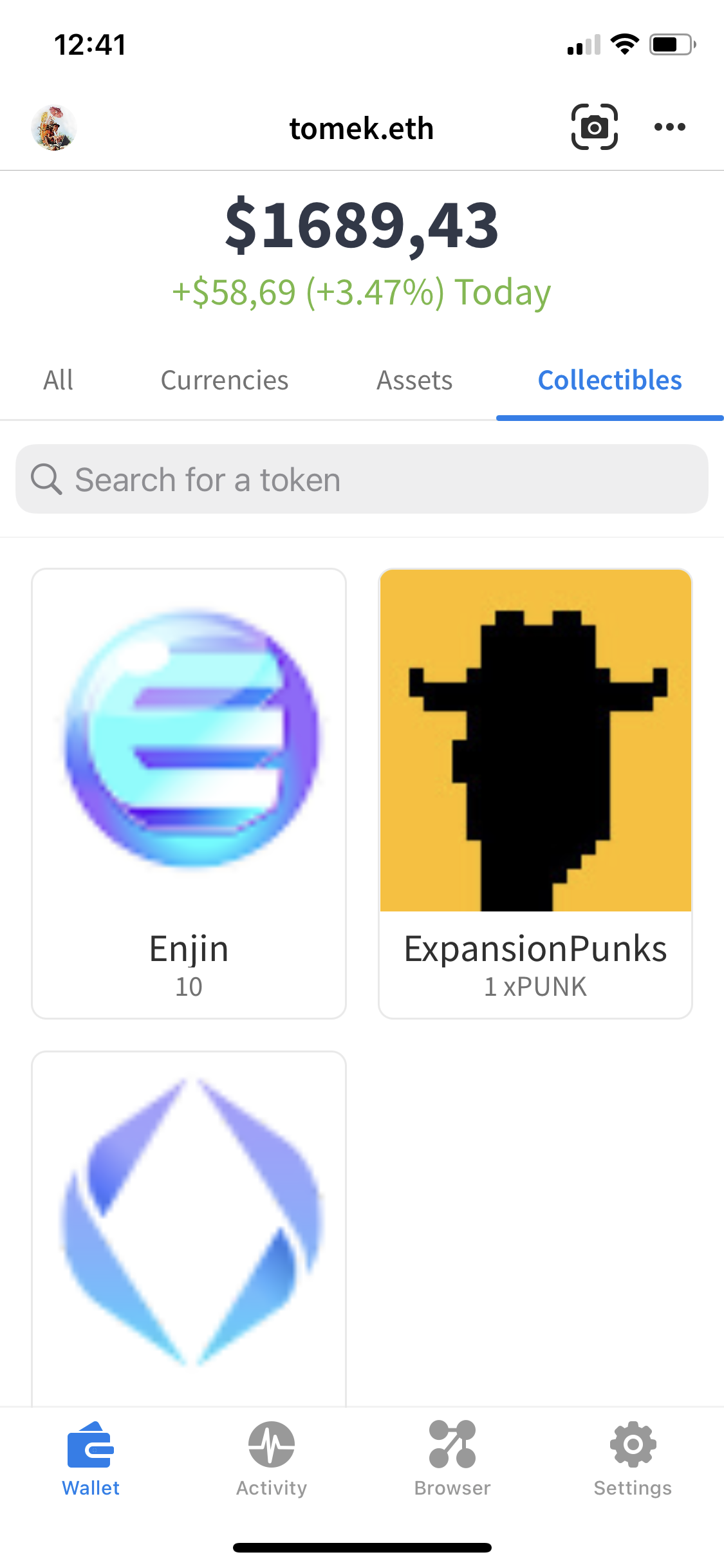 Hardcode a new Collection picture for the Enjin ERC1155 token · Issue ...