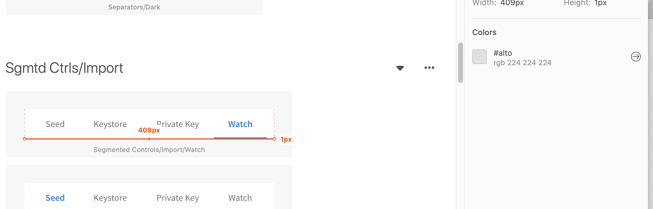 Update Segmented Controls [Fiji] · Issue #1634 · AlphaWallet/alpha-wallet-ios · GitHub
