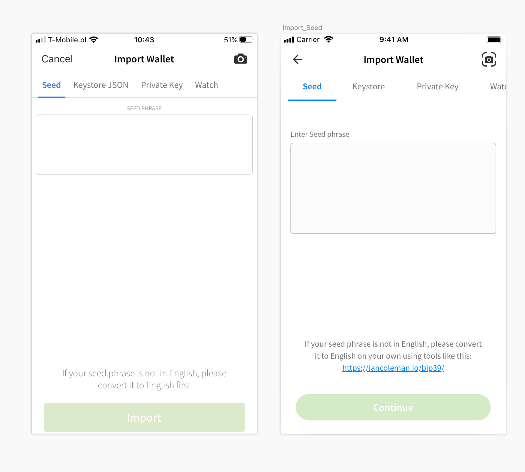 Update Segmented Controls [Fiji] · Issue #1634 · AlphaWallet/alpha-wallet-ios · GitHub