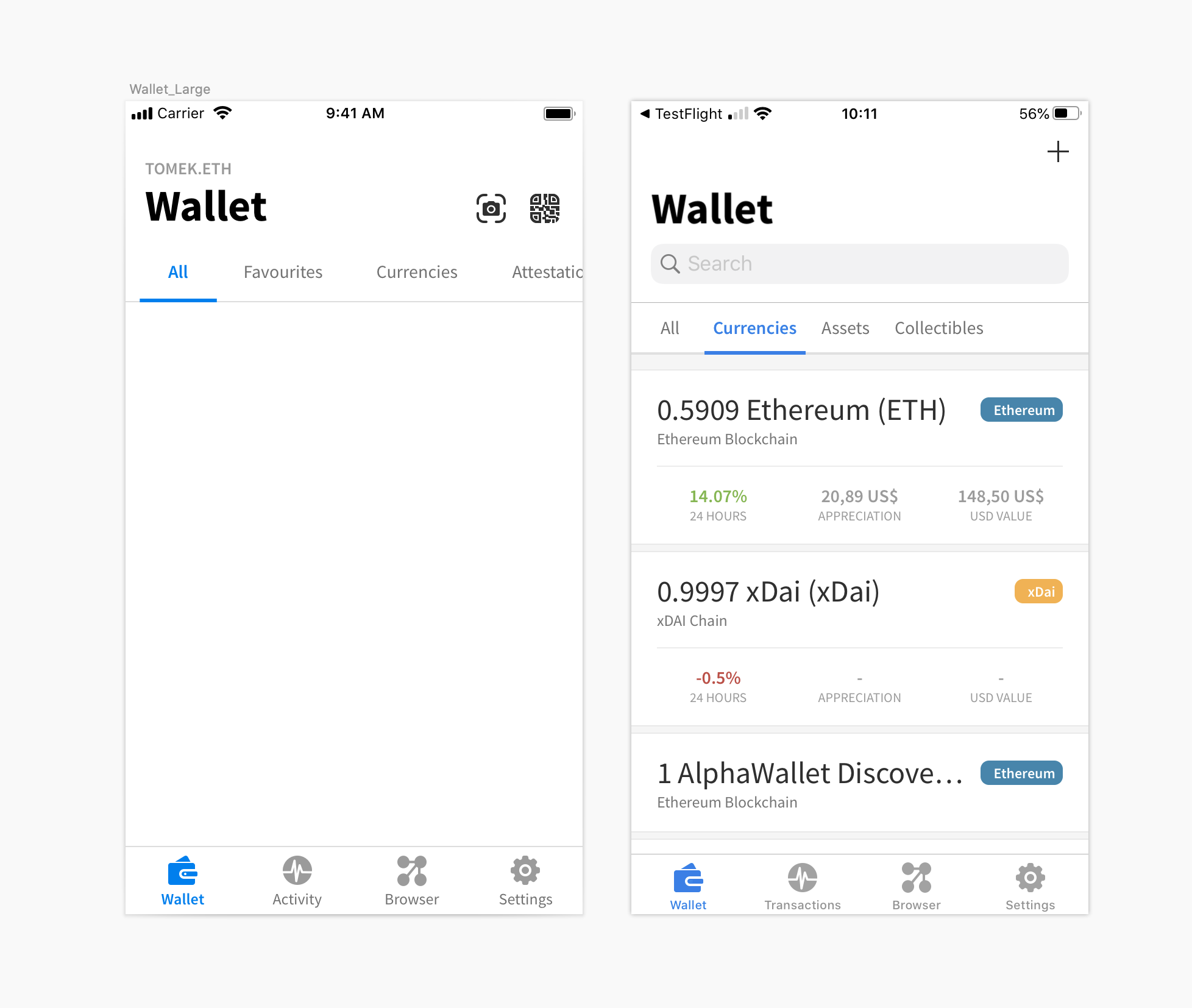 Update Segmented Controls [Fiji] · Issue #1634 · AlphaWallet/alpha-wallet-ios · GitHub