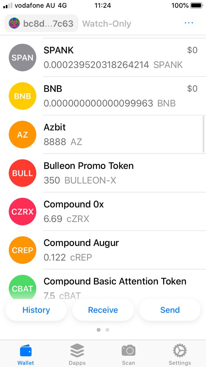 Update token icons in Wallet tab [Fiji] · Issue #1086 · AlphaWallet/alpha-wallet-android · GitHub
