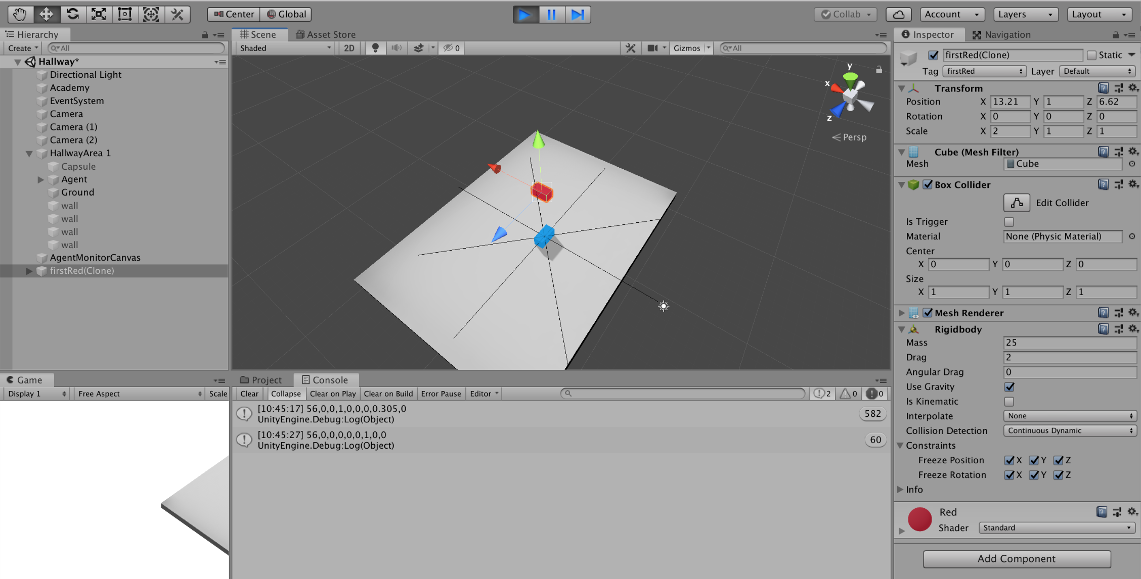 Help wanted: RayPerception 3d - only one raycast returns value · Issue #2727 · Unity ...