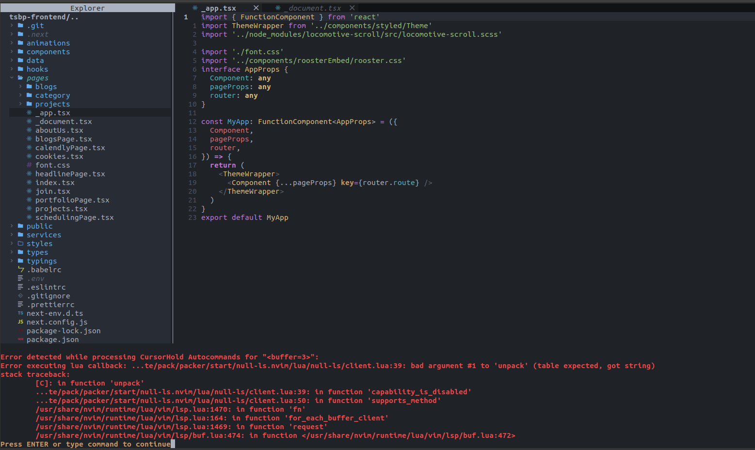 Using Null-Ls formatters / linters causes error · Issue #2639 ...
