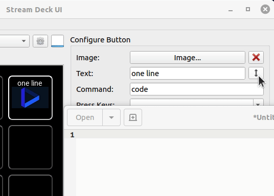 Text doesn't fit. Configure button > Text > Additional line or line breaker · Issue #185 ...