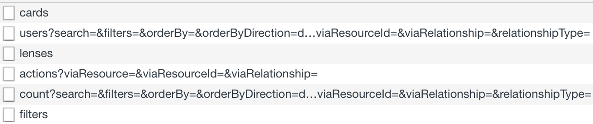 Resource index empty when resource has any filters registered (1.1.8) · Issue #1009 · laravel ...