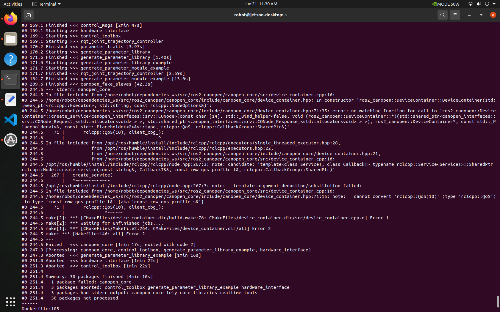 Problem With canopen 402 driver · Issue #118 · ros-industrial/ros2_canopen · GitHub