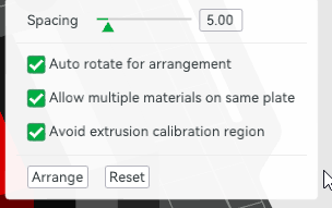 Arrange objects places objects on purge lines · Issue #746 · bambulab/BambuStudio · GitHub