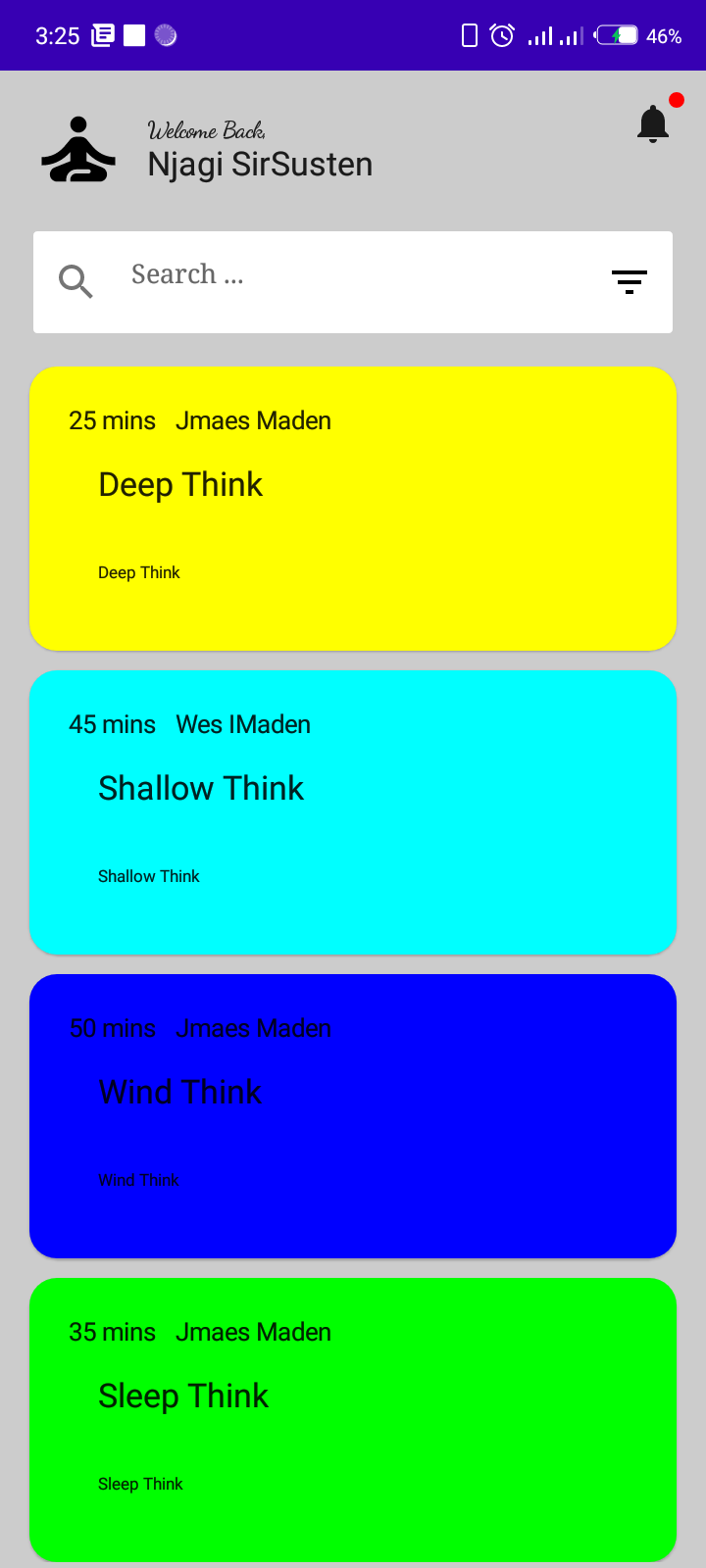 GitHub - Harmaton/MediationApp: Compose UI practice.