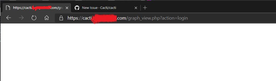 Under Specific Circumstances Redirection Issues Can Occur After Login · Issue 4228 · Cacti 2563