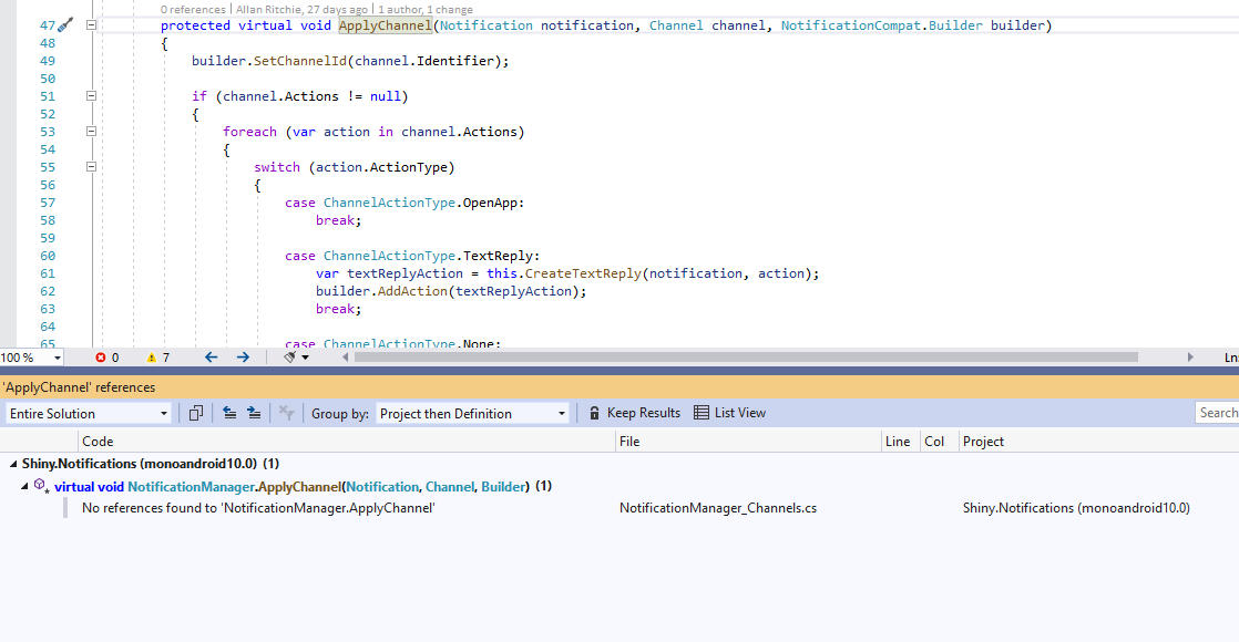 [Preview][Android] Local Notifications with Channel not applying actions · Issue #544 · shinyorg ...