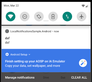[Preview][Android] Local Notifications with Channel not applying actions · Issue #544 · shinyorg ...