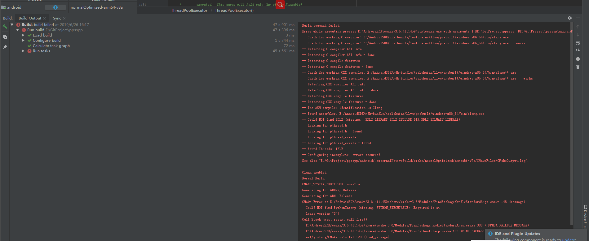 Clone the source code. And then the compilation error. · Issue #12136 · hrydgard/ppsspp · GitHub