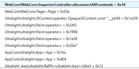 Closing the remote web inspector and trying to open it and connect again yields "No targets ...