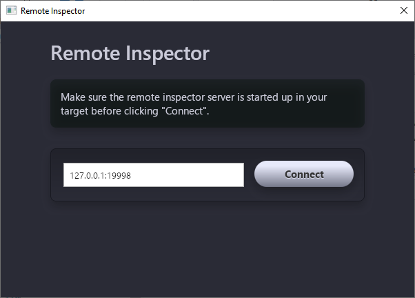 GitHub - p0358/ultralight_remote_inspector: Sample Ultralight standalone app to connect to the ...