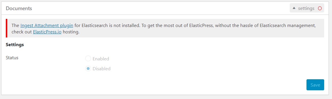 Ingest Attachment Installed, but not registering in WP admin · Issue #1712 · 10up/ElasticPress ...