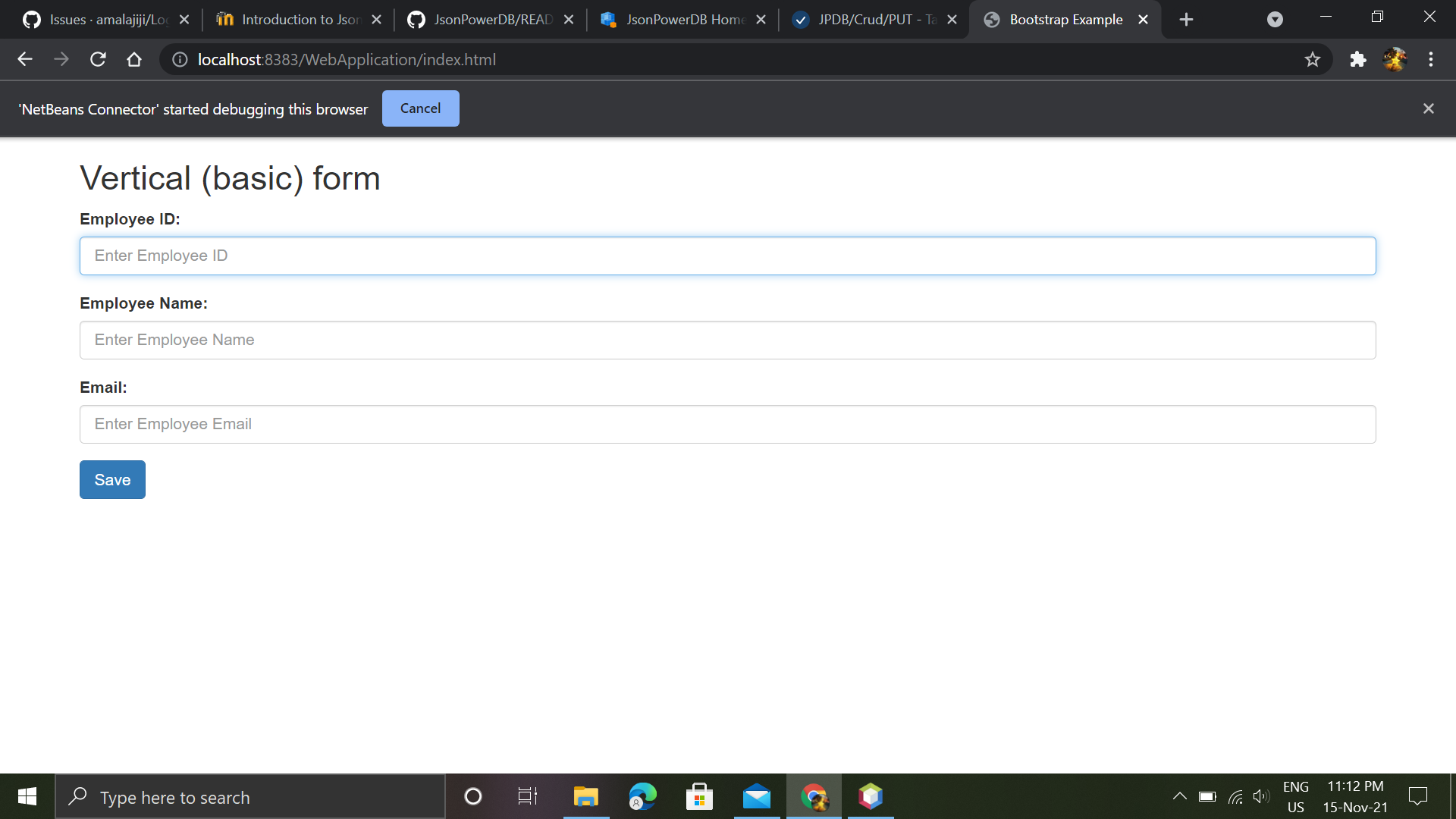 GitHub - amalajiji/Login2Xplore_Assessement: Assessment