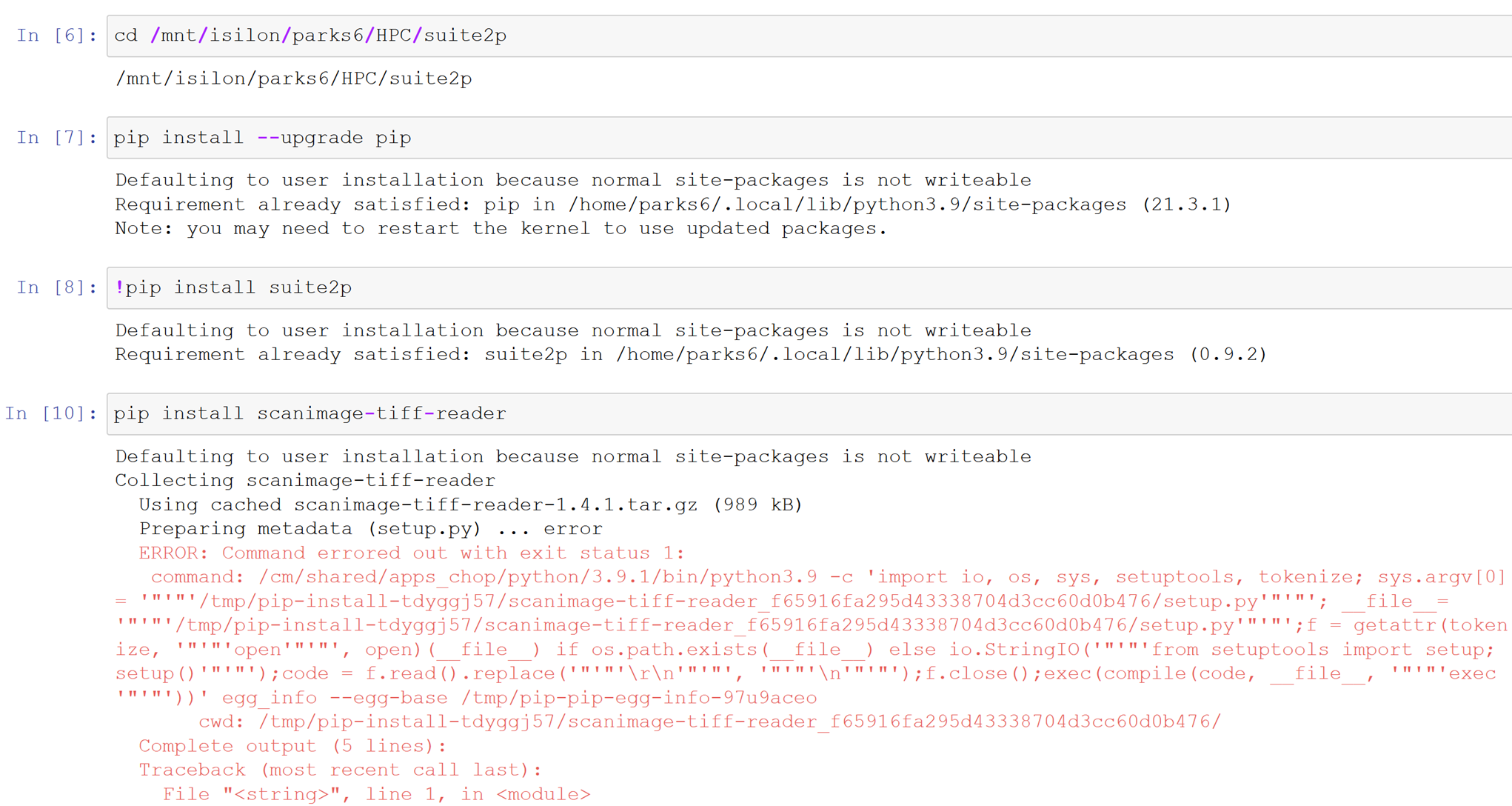 Having trouble submitting Google colab/Jupyter Notebook suite2p job on HPC · Issue #773 ...