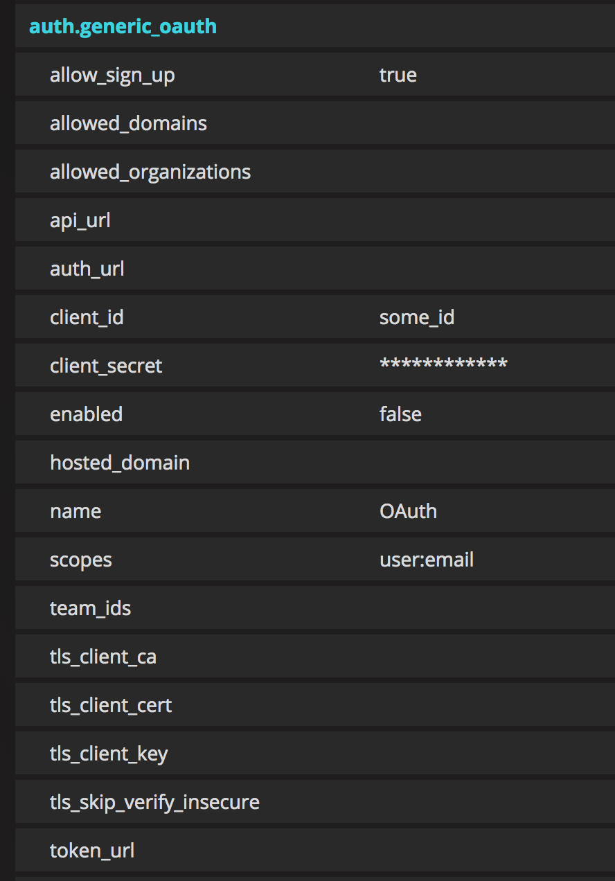 Not Picking Up Authgenericoauth From Environment Variables · Issue