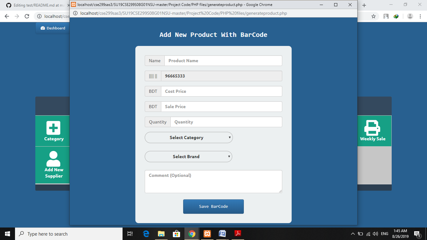 GitHub - BillahWasik/Inventory-Management-System: Name : Wasik Billah ...