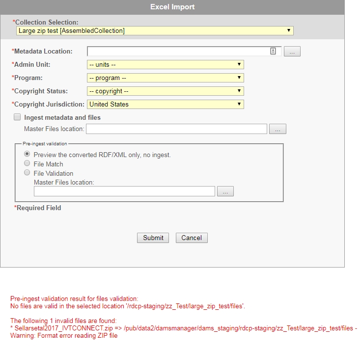 Valid Zips Larger Than 4gb Do Not Pass File Validation Check · Issue 476 · Ucsdlibdamspas · Github 