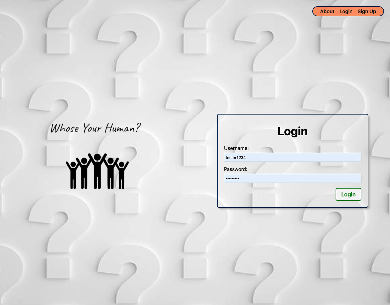GitHub - mlmirk/whos_your_human