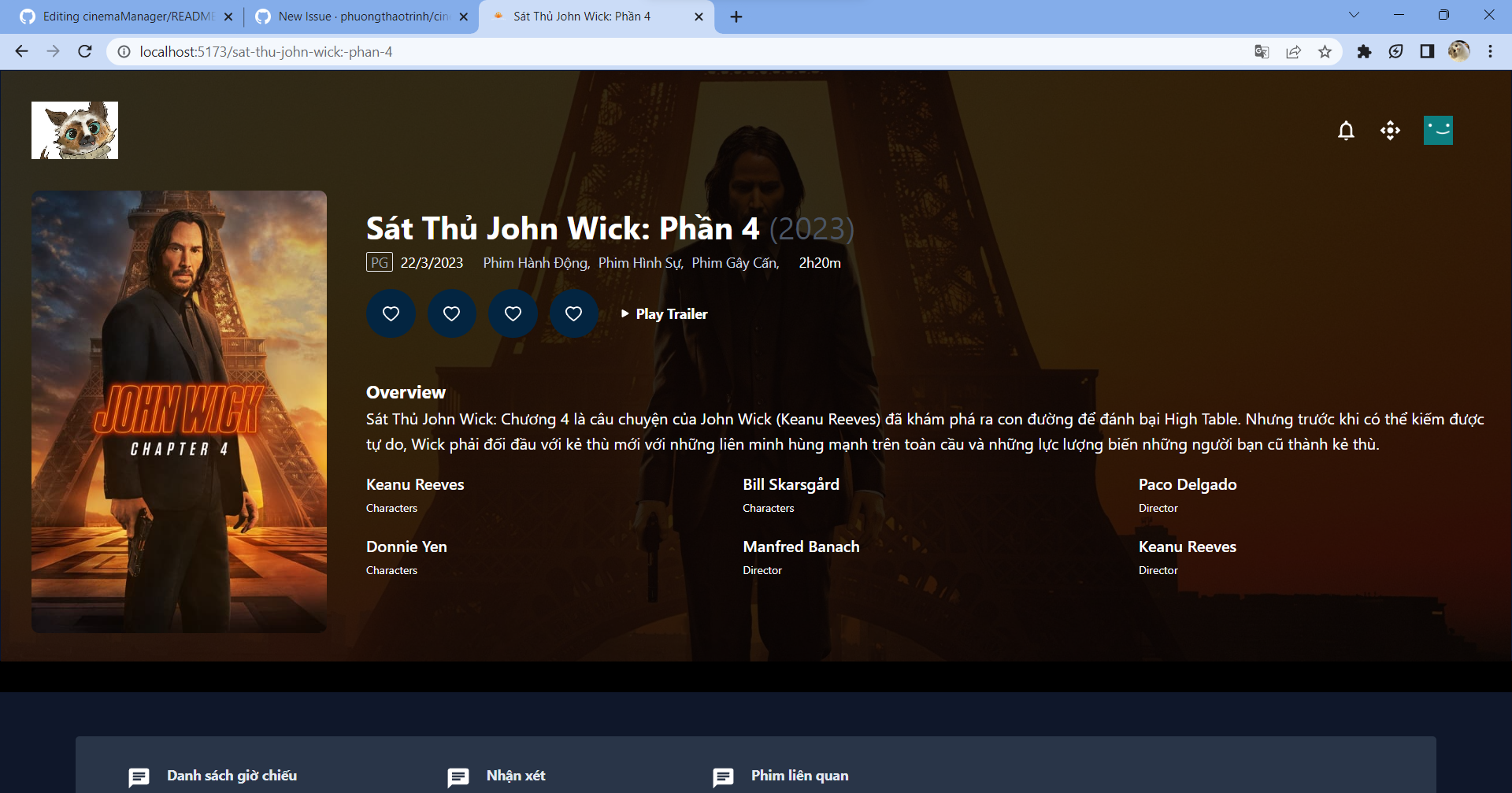 GitHub - phuongthaotrinh/cinemaManager