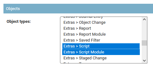 "No Scripts Found" for non superusers. · Issue #12516 · netbox-community/netbox · GitHub