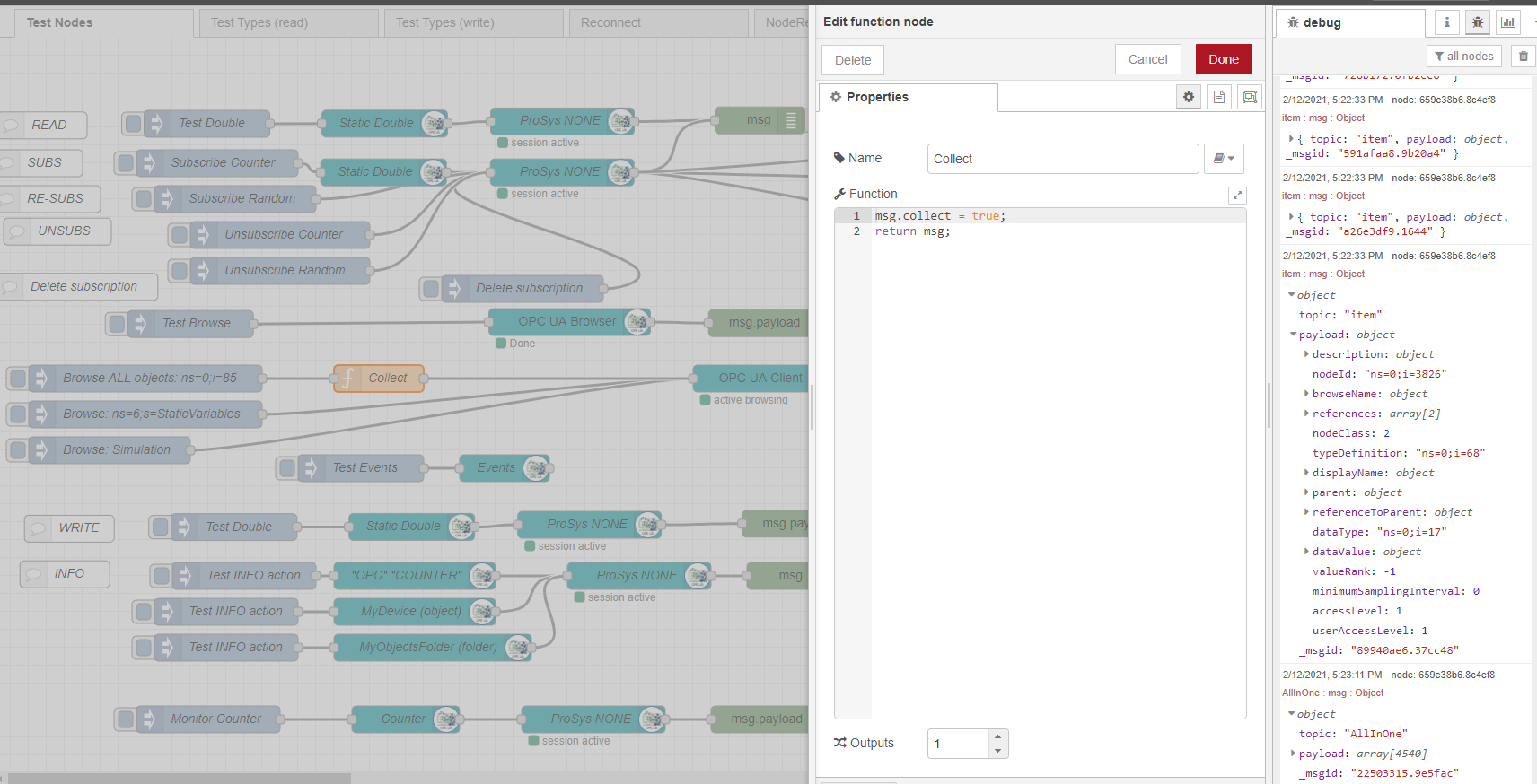 Browse: Return result as one array instead of multiple messages · Issue ...