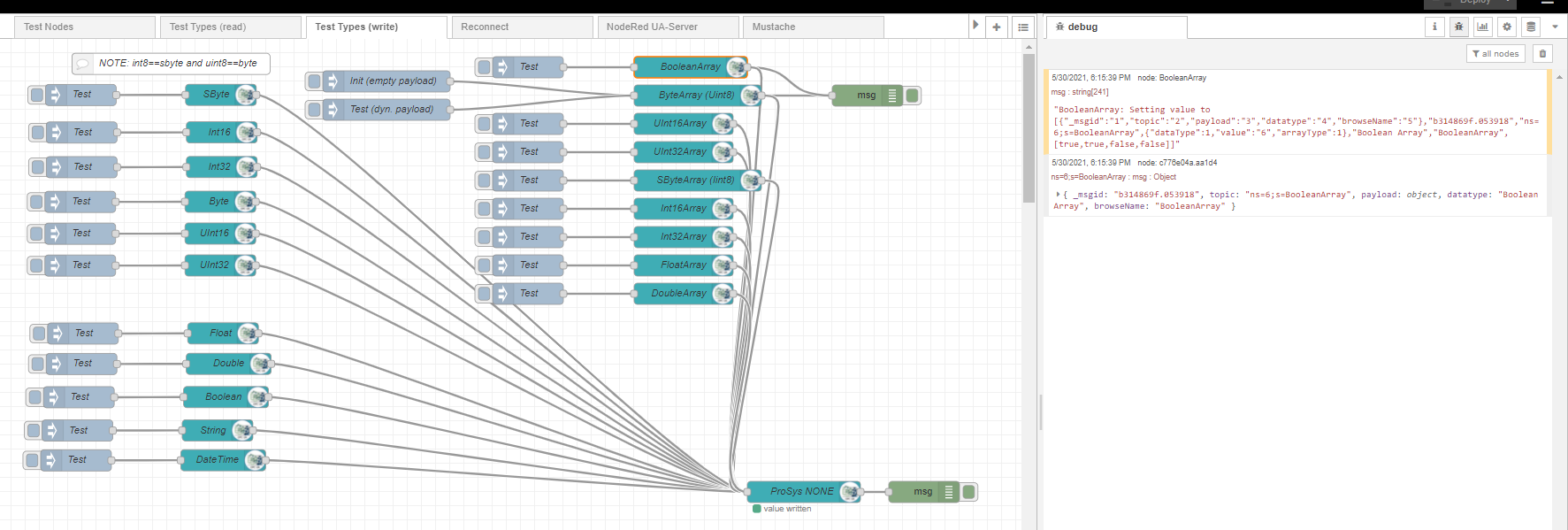 write a Boolean values for multiple node · Issue #301 · mikakaraila/node-red-contrib-opcua · GitHub