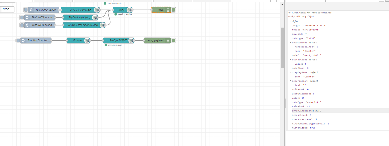 Read Node Attributes Displayname And Description · Issue 315 · Mikakarailanode Red Contrib